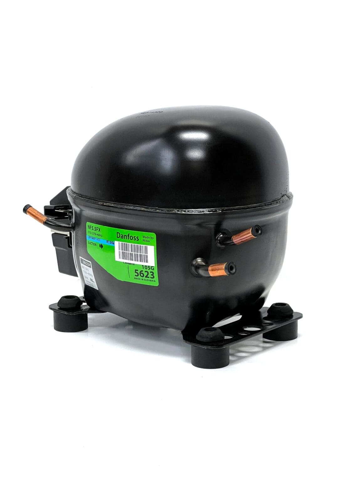 NF5.5FX - Danfoss-Secop Refrigeration Compressor - 115V-127V - R-134A ... NF5.5FX - Danfoss-Secop Refrigeration Compressor - 115V-127V - R-134A ...