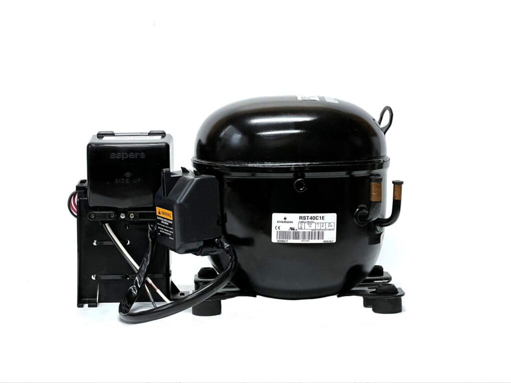 RST40C1E-CAA - Copeland 1/2 HP Refrigeration Compressor - 115V -R-404A ...