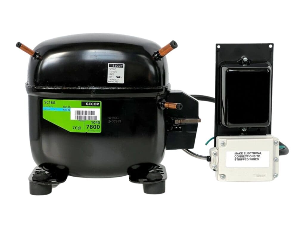 SC18G - Danfoss-Secop 1/2 HP Refrigeration Compressor w/Sweat ...